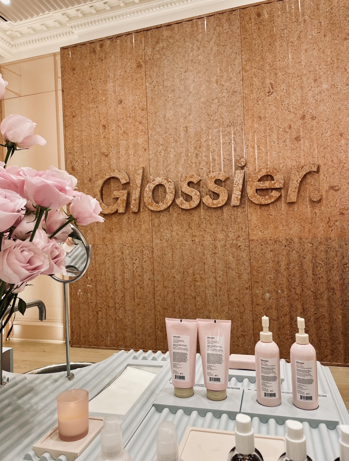 Inside Glossier’s new London store - Voice of London