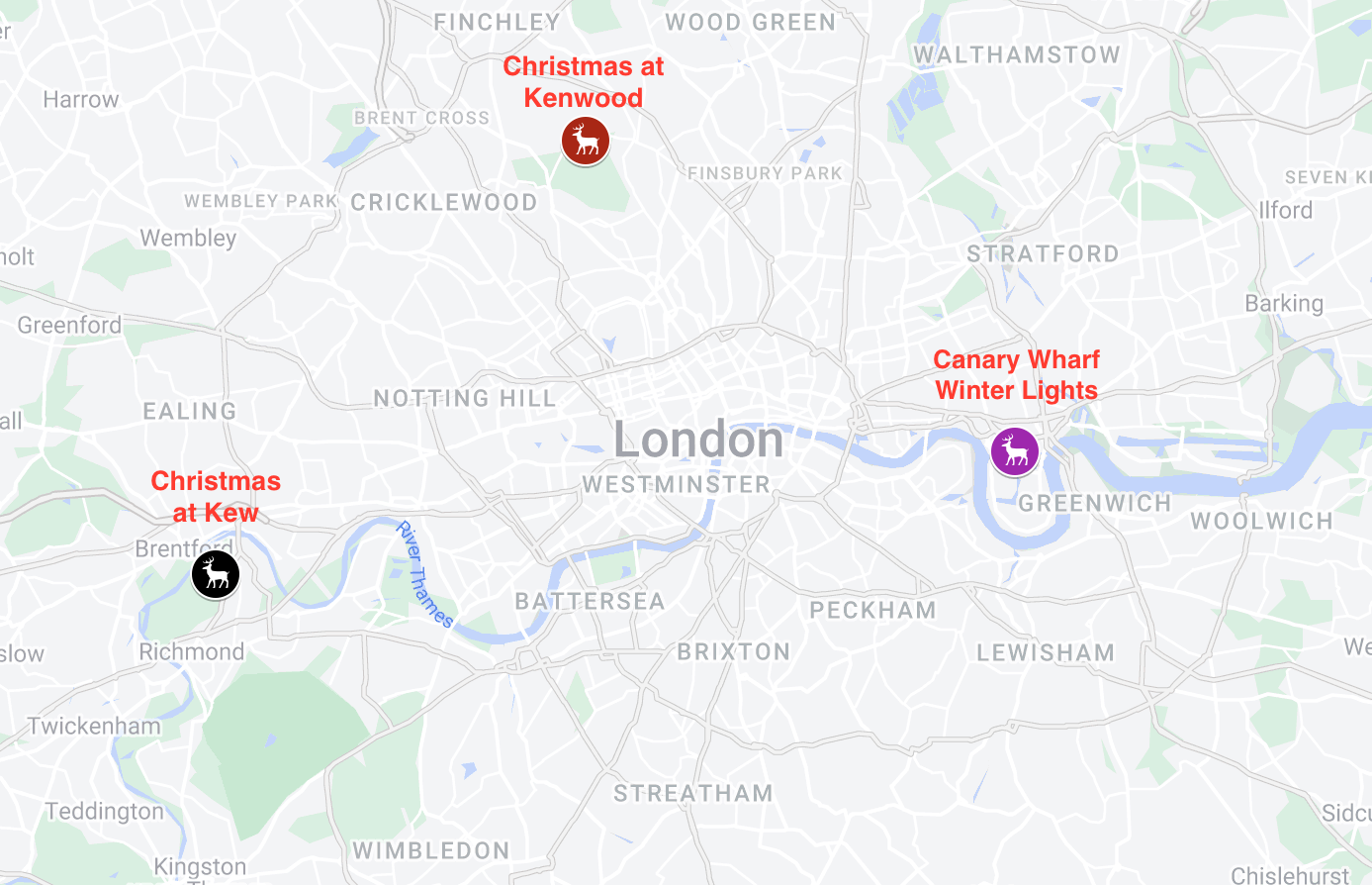 Must see light trails this Christmas - Voice of London